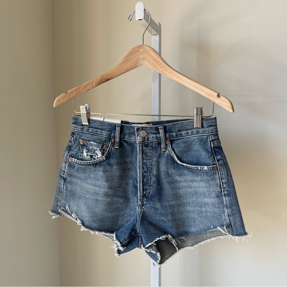 Agolde | Shorts | Nwt Agolde Parker Vintage Cutoff Short In Lowkey ...